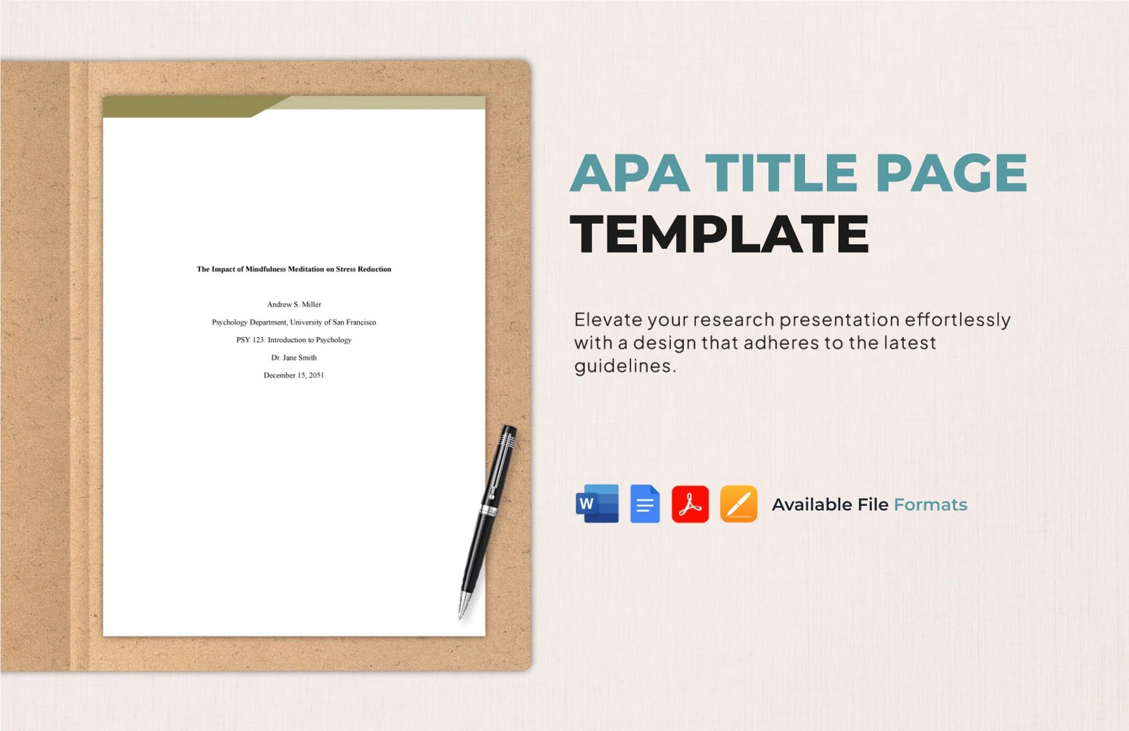 APA Cover Page: A Complete Expert Guide to Formatting It Correctly ...